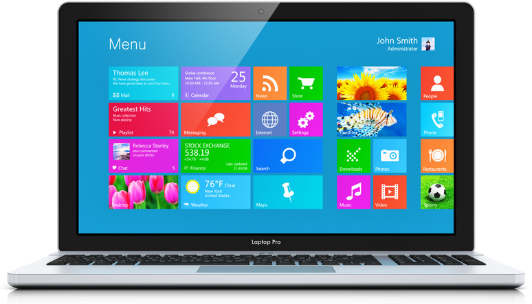 Modern laptop – Kurzy, konzultace, návody