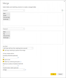 Fuzzy matching in Power BI queries – Trainings, consultancy, tutorials