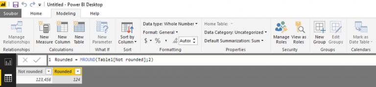ROUND, ROUNDUP, ROUNDDOWN, MROUND – rounding functions (DAX – Power ...