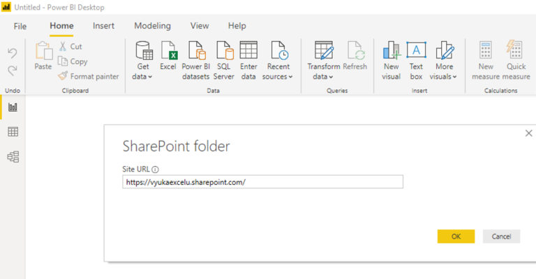 Connect Power Query to a whole SharePoint folder – Trainings ...