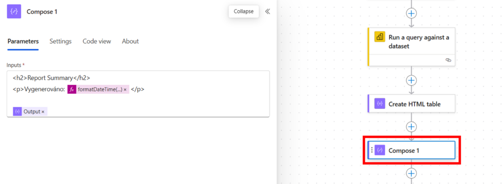Power Automate creating a report from a Power BI data model – including ...