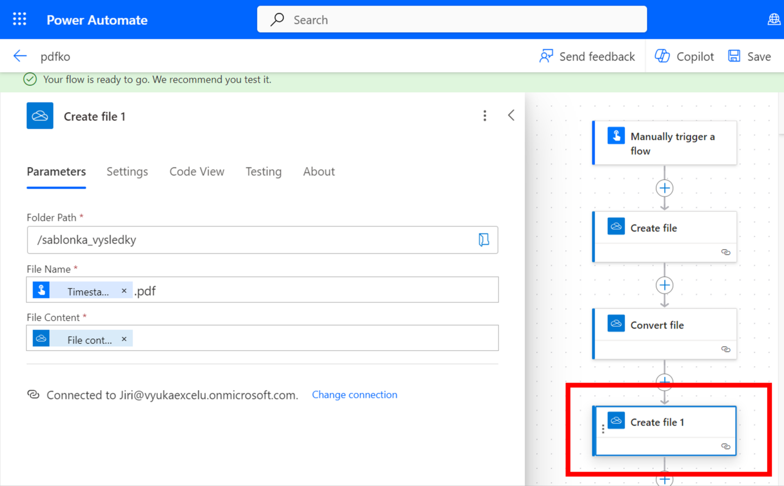 Power Automate – convert files in OneDrive – Trainings, consultancy ...