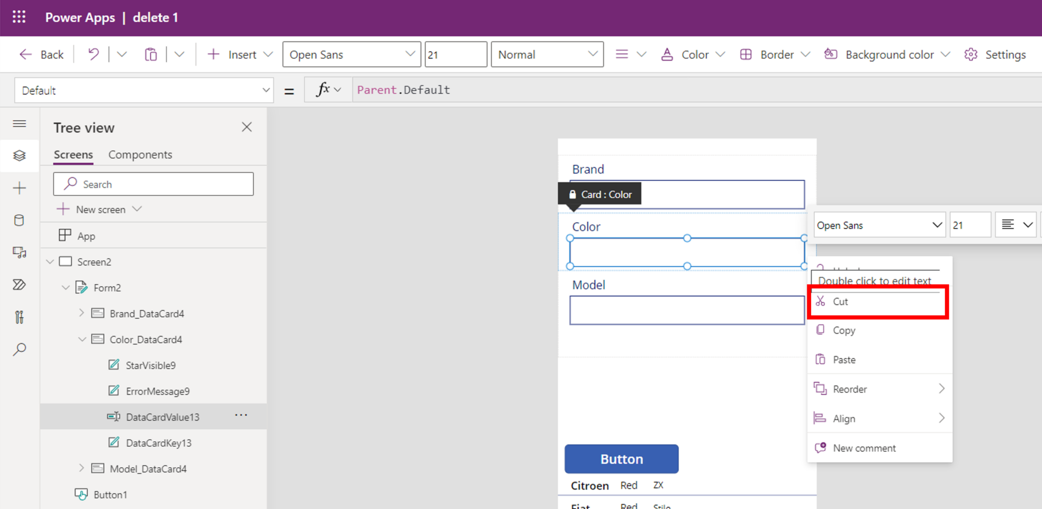 Power Apps – how to replace a text input with a dropdown, step by step ...