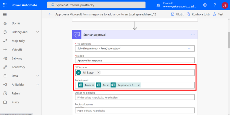 Basic approval process using Microsoft Forms and Power Automate ...