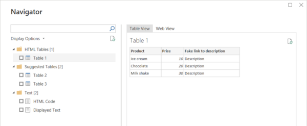 Power Query – how to simply get hyperlinks from webpages – Trainings ...