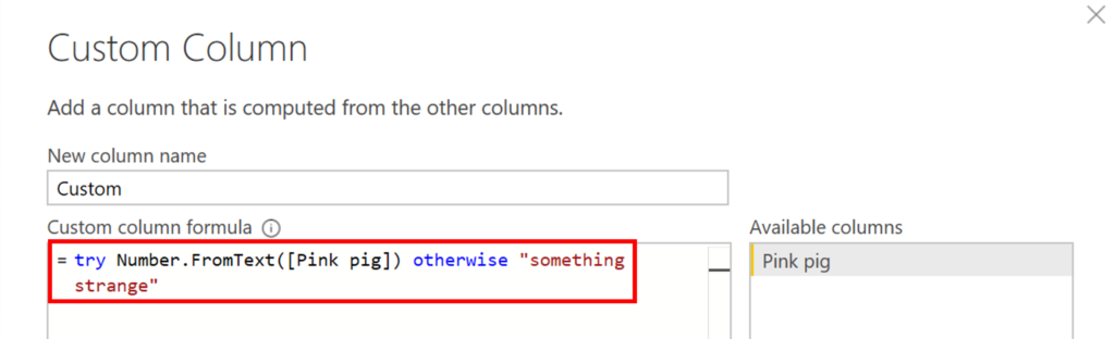 Try … otherwise … – ošetřování chyb v Power Query – Kurzy, konzultace ...