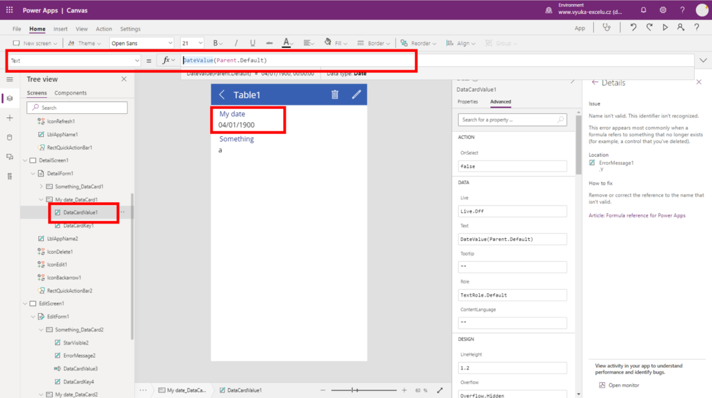 Power Apps – working with calendar dates without hours – Trainings ...